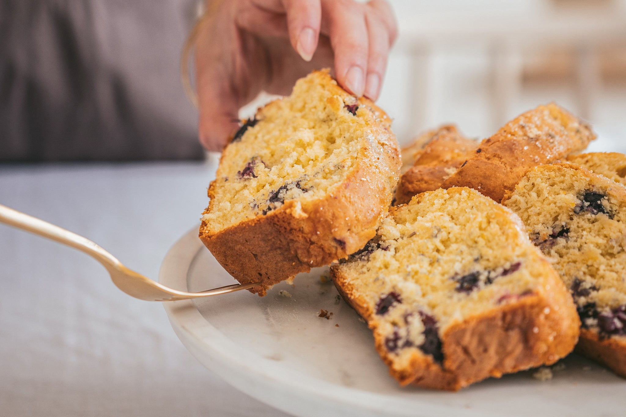 Blueberry Lemon Lavender Bread – Calicutts Spice Co.